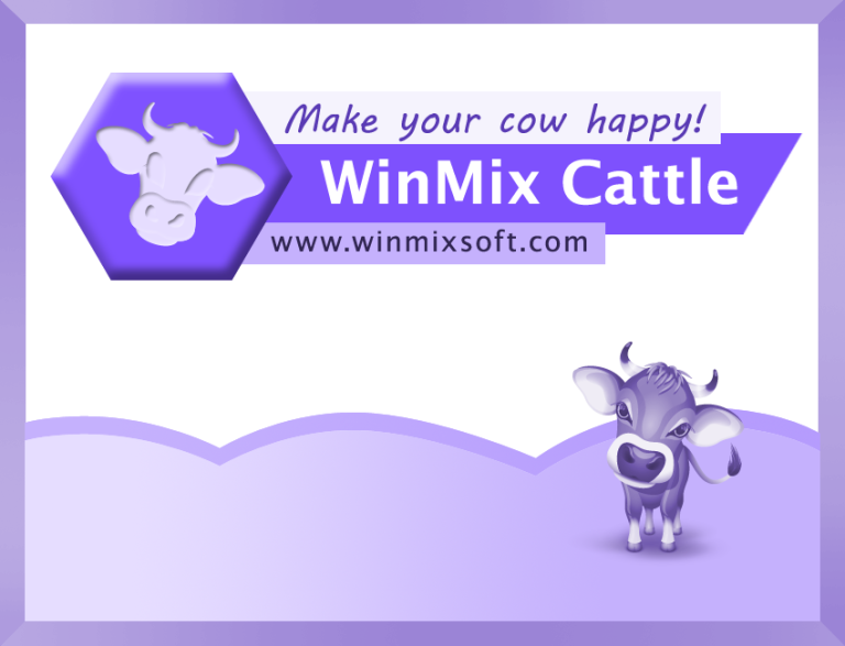 WinMix.Cattle: Dairy Ration Balancing Software | WinMixSoft